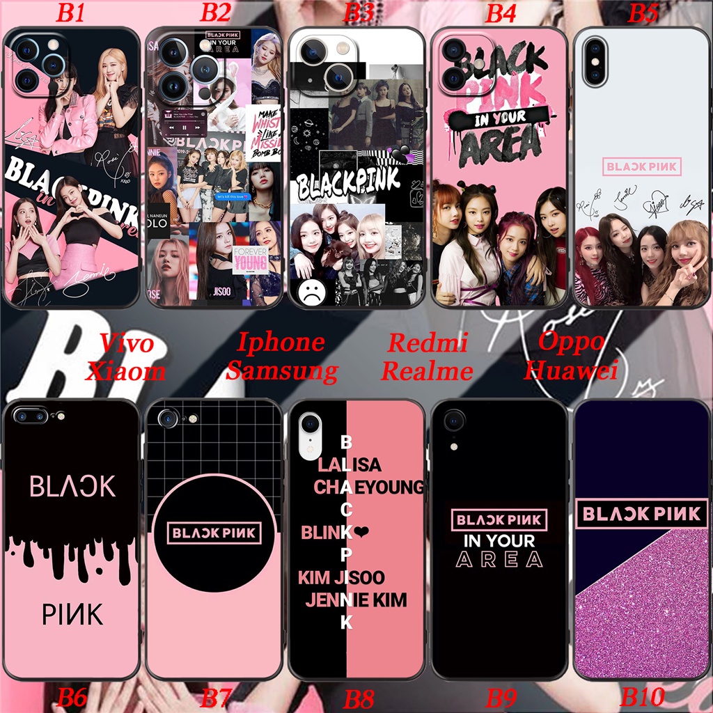 BlackPink Team Xiaomi Redmi 9C NFC 9A 9T Silicone Soft Cover Camera ...