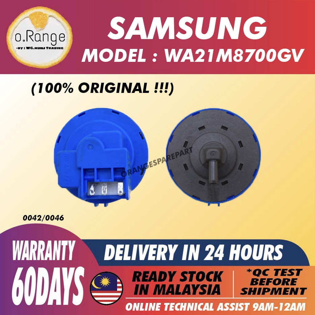 (100% ORIGINAL) WA21M8700GV SAMSUNG Washing Machine Water Level SENSOR ...