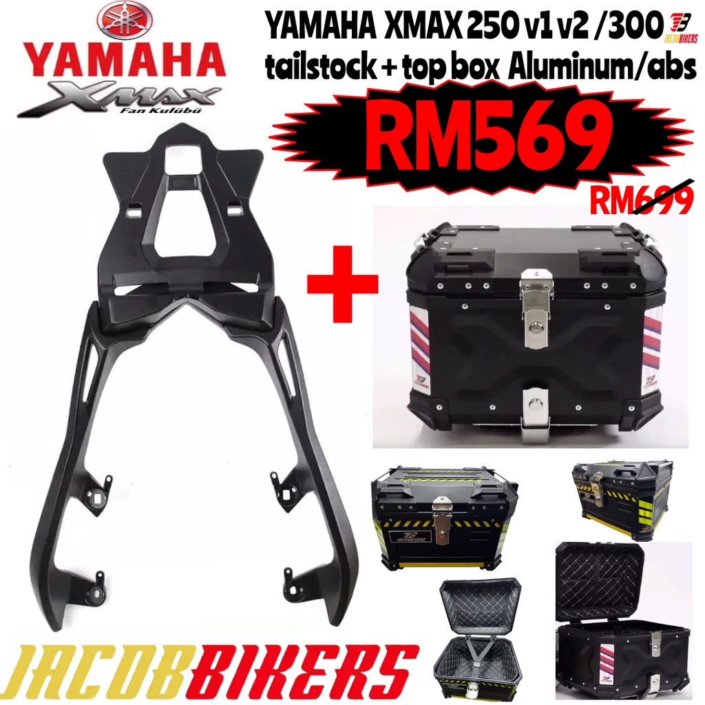 YAMAHA XMAX 300 XMAX 250 V1 V2 Modified Shelf All Aluminum Alloy ...