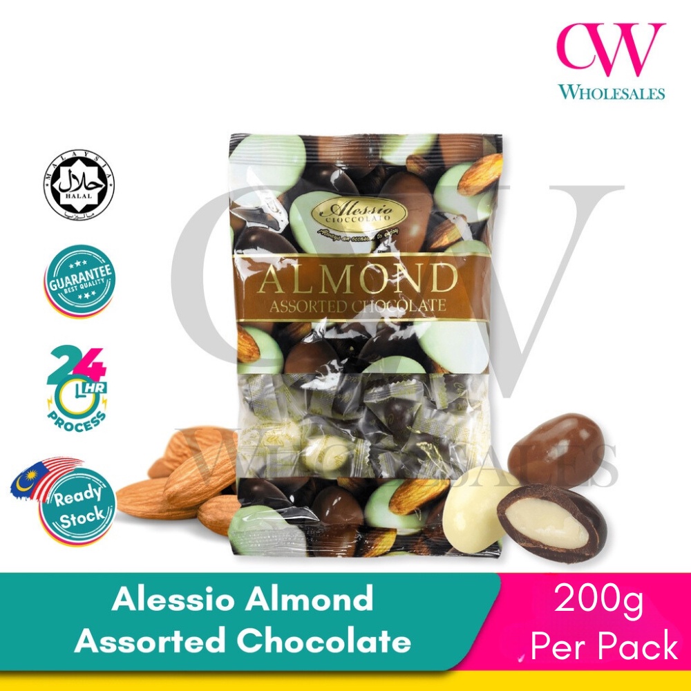 Alessio Almond Assorted Chocolate 200g | Shopee Malaysia