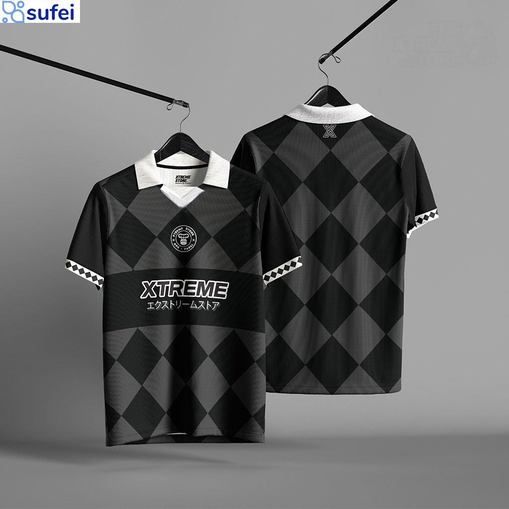 Jersey Diamond RJ 180gsm Black ShortSleeves 2024 Jersey Microfiber ...