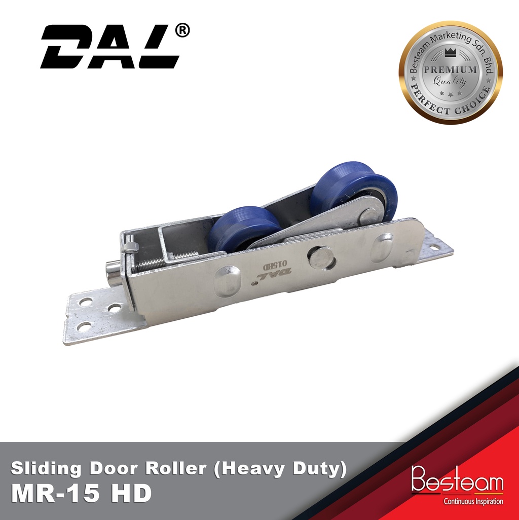 DAL MR-15 Performance Sliding Door Roller Heavy Duty Nylon V shape ...
