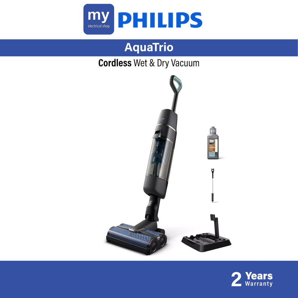 Philips AquaTrio Cordless Wet and Dry Vacuum Cleaner XW7110/02 XW7110 ...