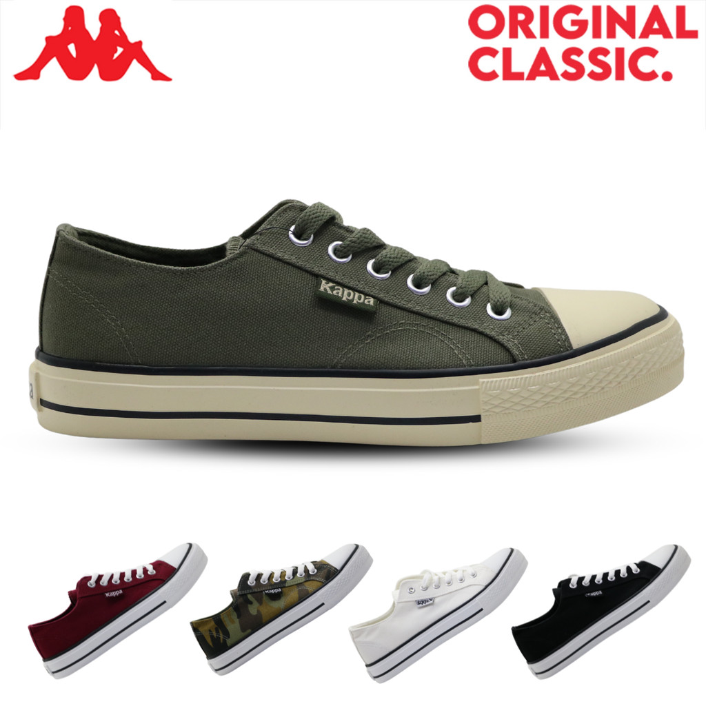 Kappa Canvas Low Cut Unisex Men Women Shoes Shoe Kasut Lelaki Perempuan ...