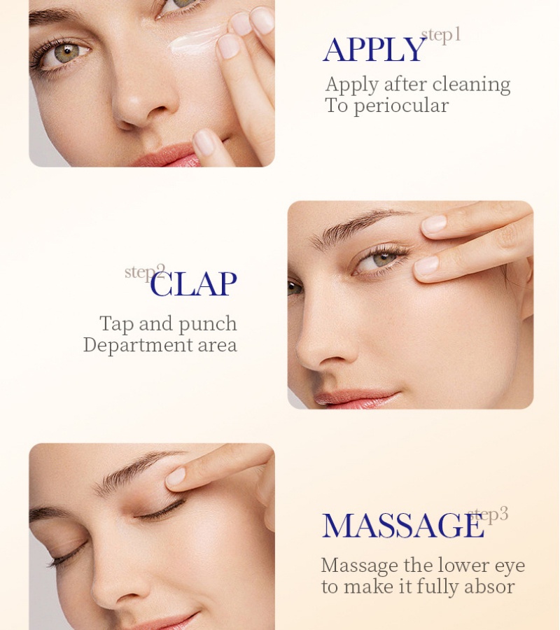 SADOER Collagen Eye Cream Moisturizes Improves Dark Circles Anti ...
