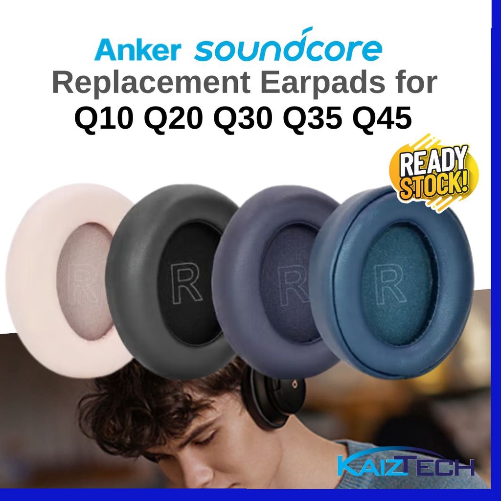 Anker Soundcore Life Q10 Q20 Q30 Q35 Q45 Replacement Ear Pads Cushion Earpad | Shopee Malaysia