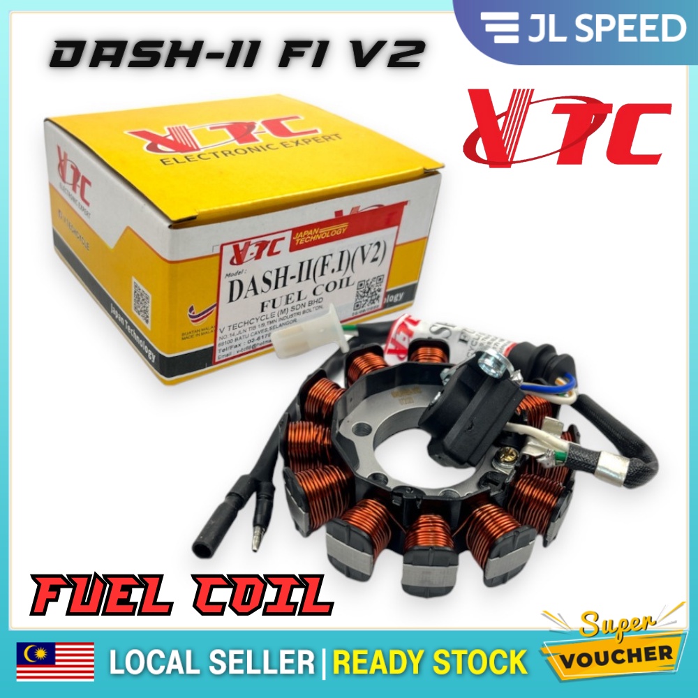 HONDA WAVE DASH 2 V2 FI DASH 2 FUEL INJECTION V2 FIELD COIL MAGNET COIL ...