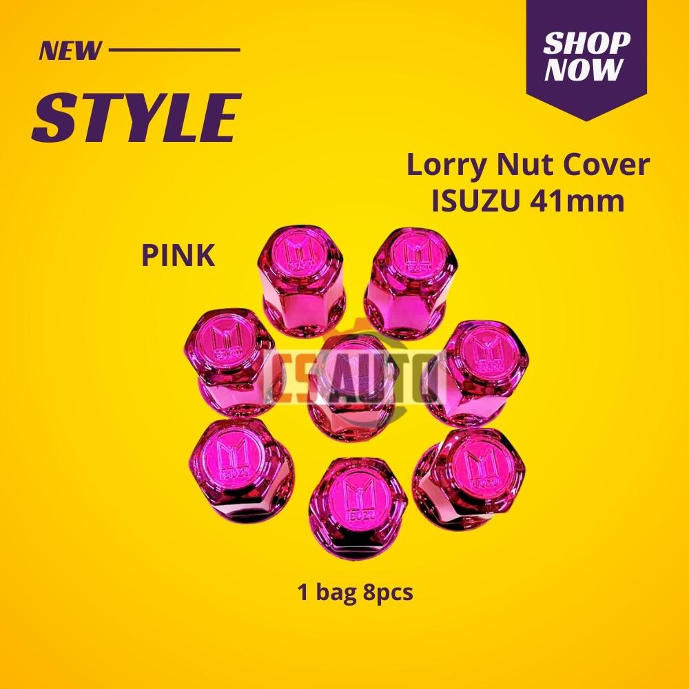 CS 8pcs Nut Cover Thailand Nat Tayar Lorry Truck 41mm Hino 300 ...