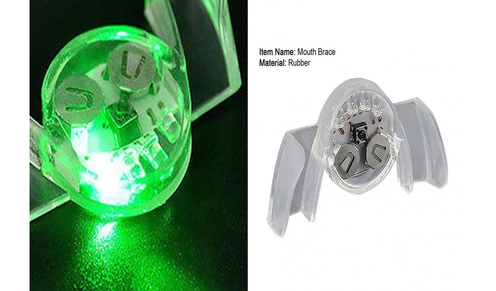 GRH- Prop Flashing Tooth Brace for Family Flashing LED Mouthpiece ...