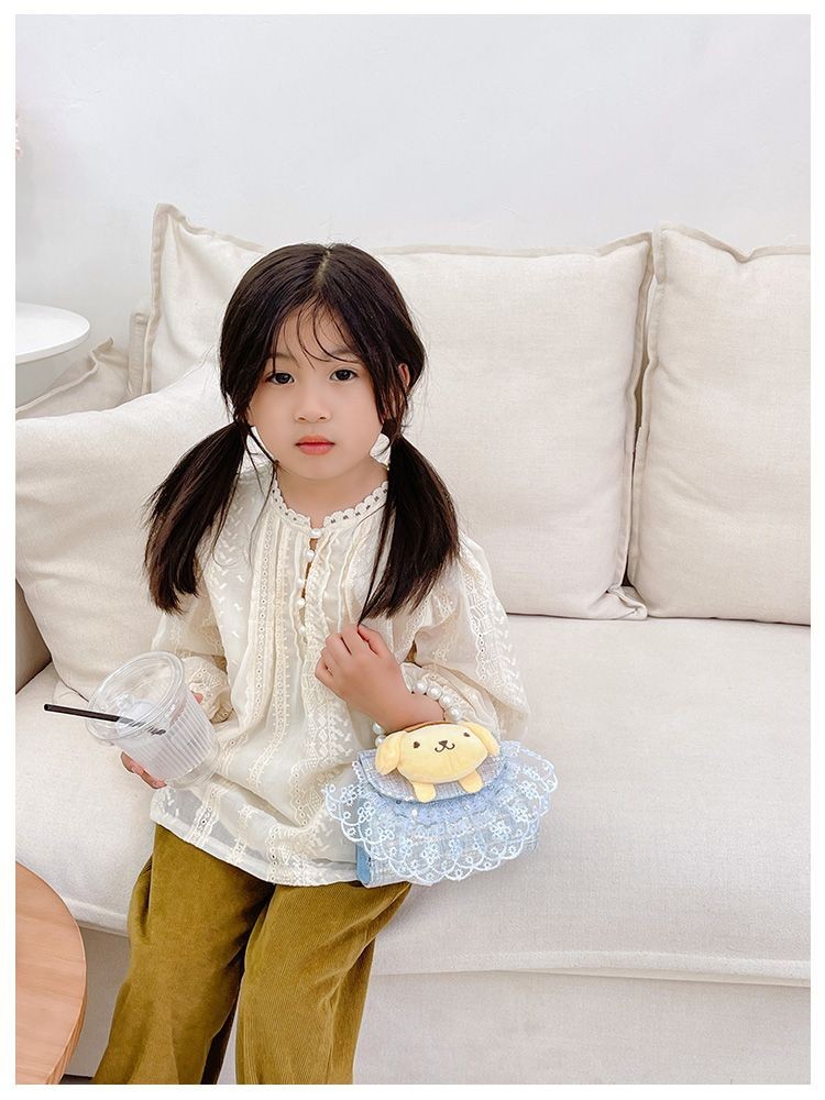 2024 fesyen baru budak perempuan beg kecil mini beg messenger sepadan ...