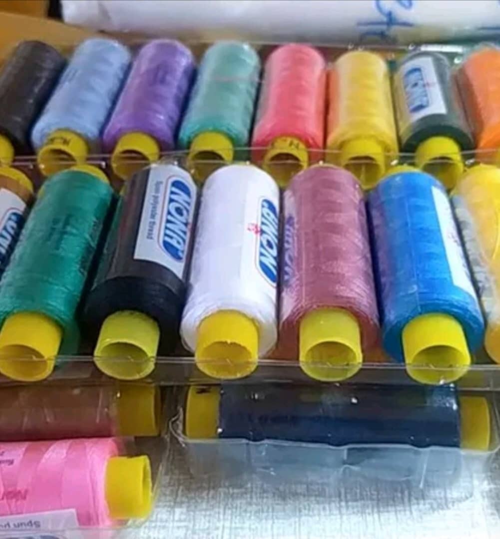 10 biji Sewing Thread Benang Jahit Nona 250meter | Shopee Malaysia