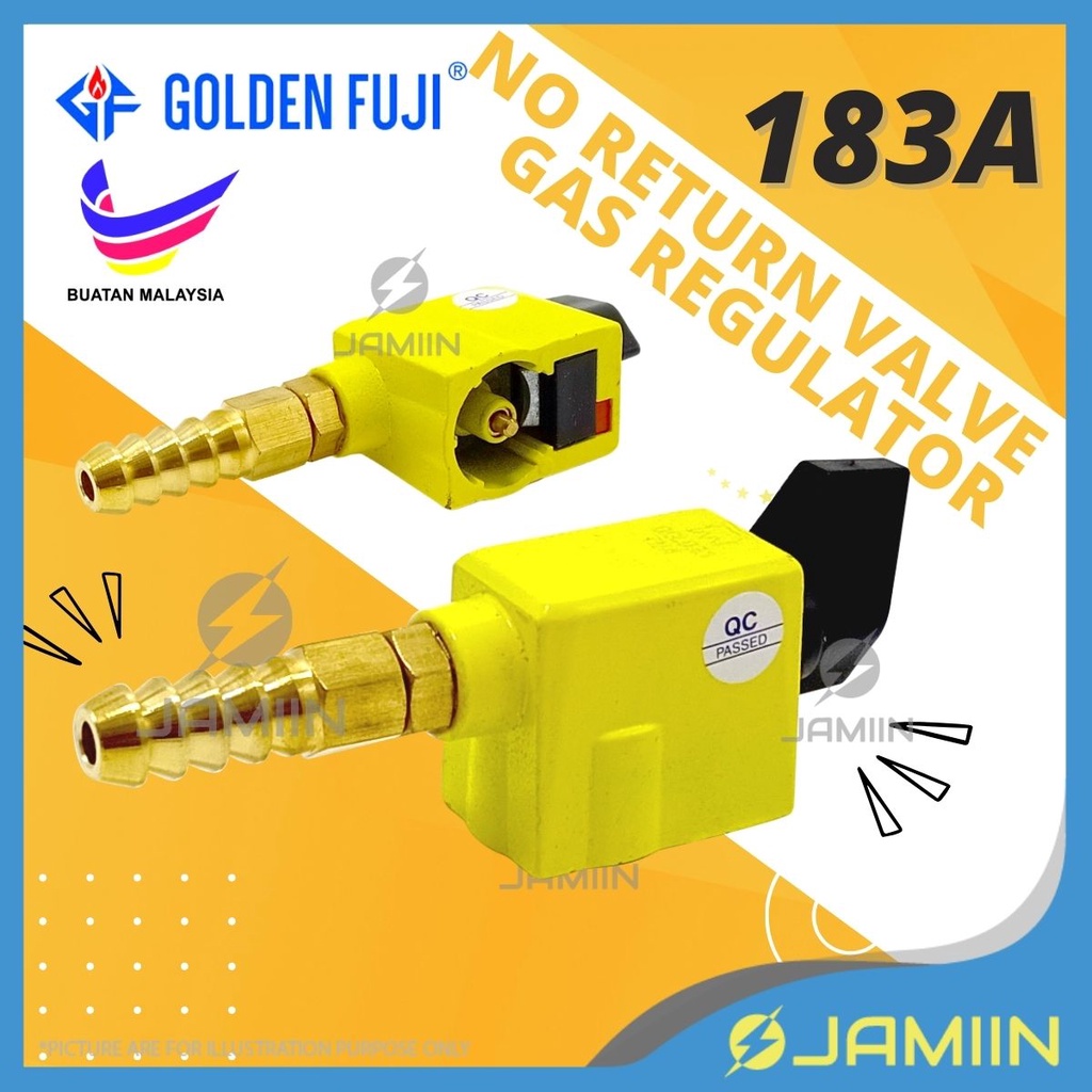 GOLDEN FUJI 183A Gas Regulator Unreduced Pressure Coupling | Shopee ...