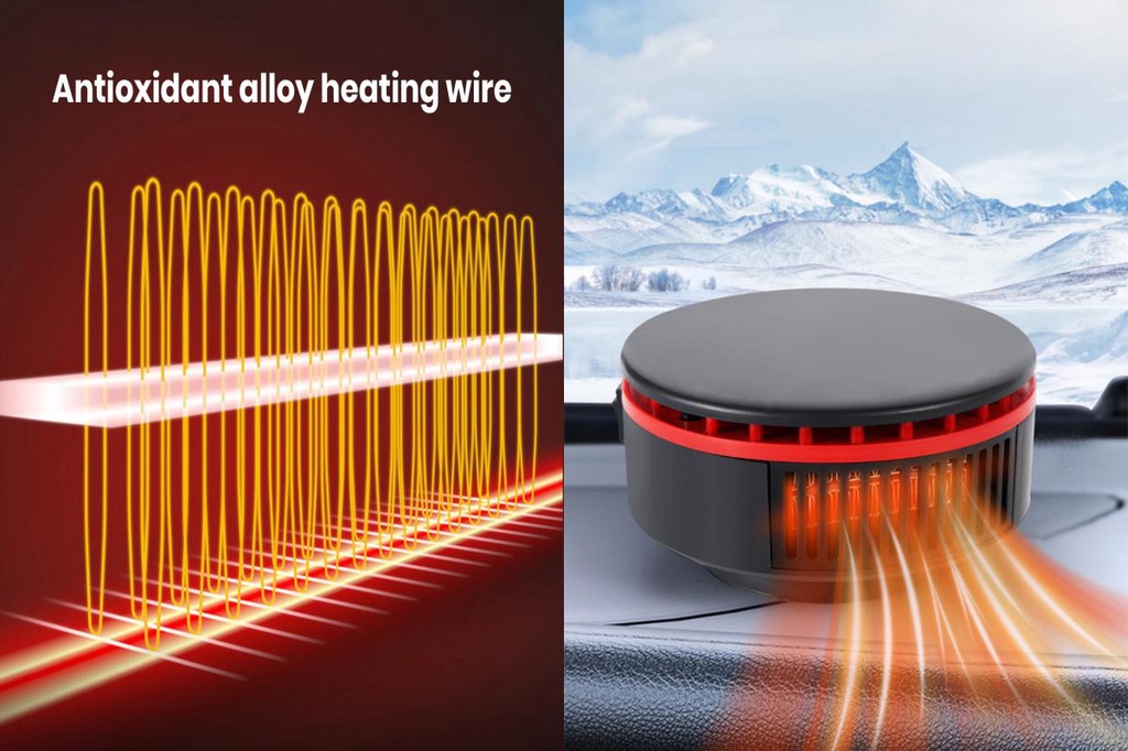 Auto Space Heater Car Heater Fan Portable Car Heater 12v 150w Quick ...