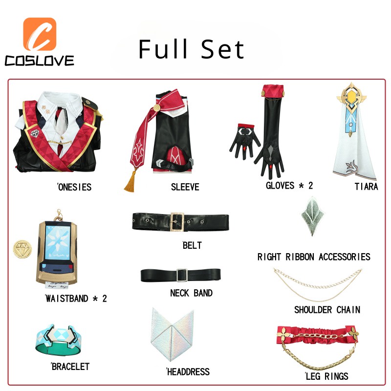 Honkai Star Rail Topaz and Numby Cosplay Full Set Costume Suit for ...