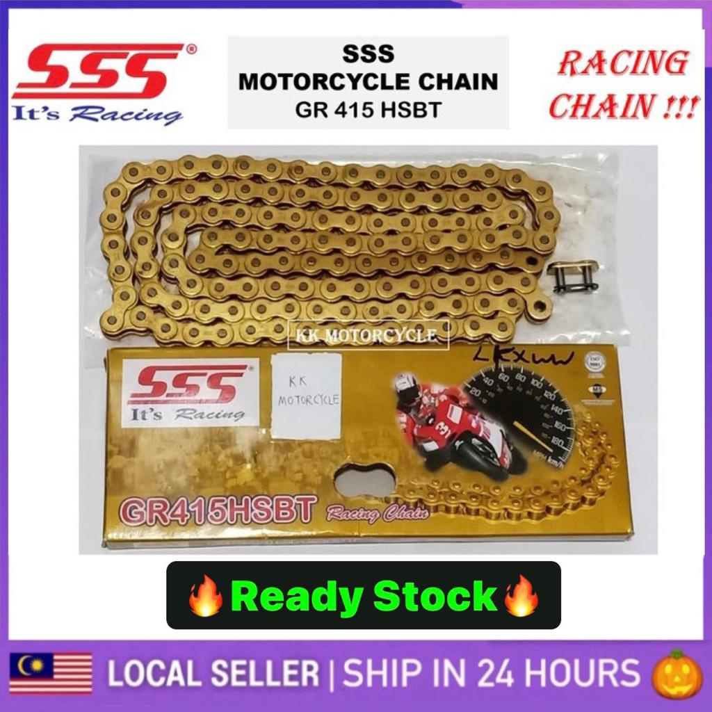 SSS 415 132L GOLD HSBT Chain Rantai Gold Emas 415 132 SSS RACING GOLD ...