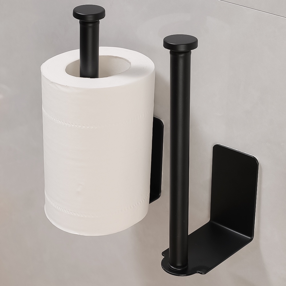 Tissue Holder Hook - Paper Towel Roll Dispenser - Hanging Toilet Roll ...