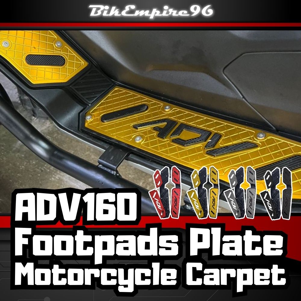 HONDA ADV160 CNC Mattings Motorcycle Footrest Footboard Carpet Step ...