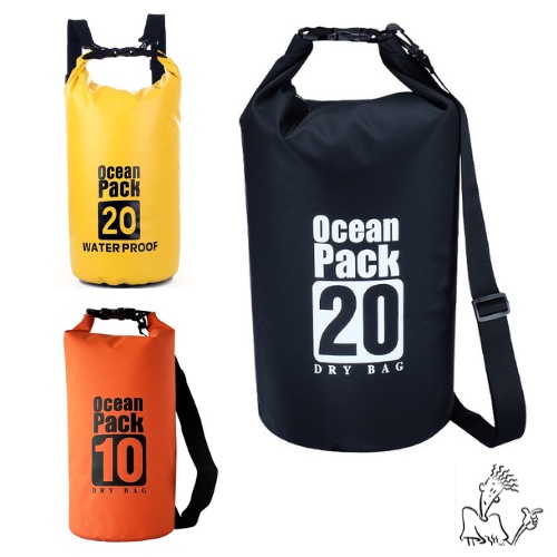 Ocean Pack Keny 500D PVC Waterproof IPX6 Roll Top Closure Dry Bag 2L 3L 5L 10L 15L 20L 25L 30L ...