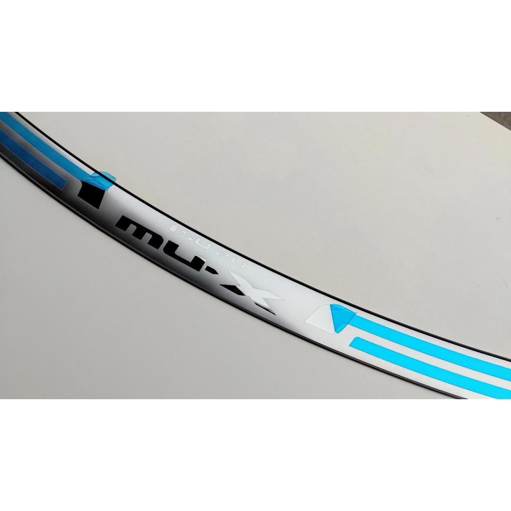 Car Styling For Isuzu MU-X MUX Car Accessories Rear Bumper Pad Bumper ...