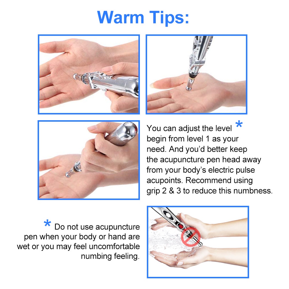 Meridian pen Electronic meridian pen Automatic universal pulse therapy ...