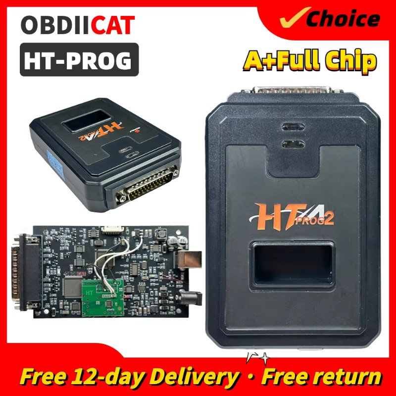 New HT Prog Full Set HTProg Adapter ECU Programmer For Clone Original Kt200 Htprog Adapter ECU ...