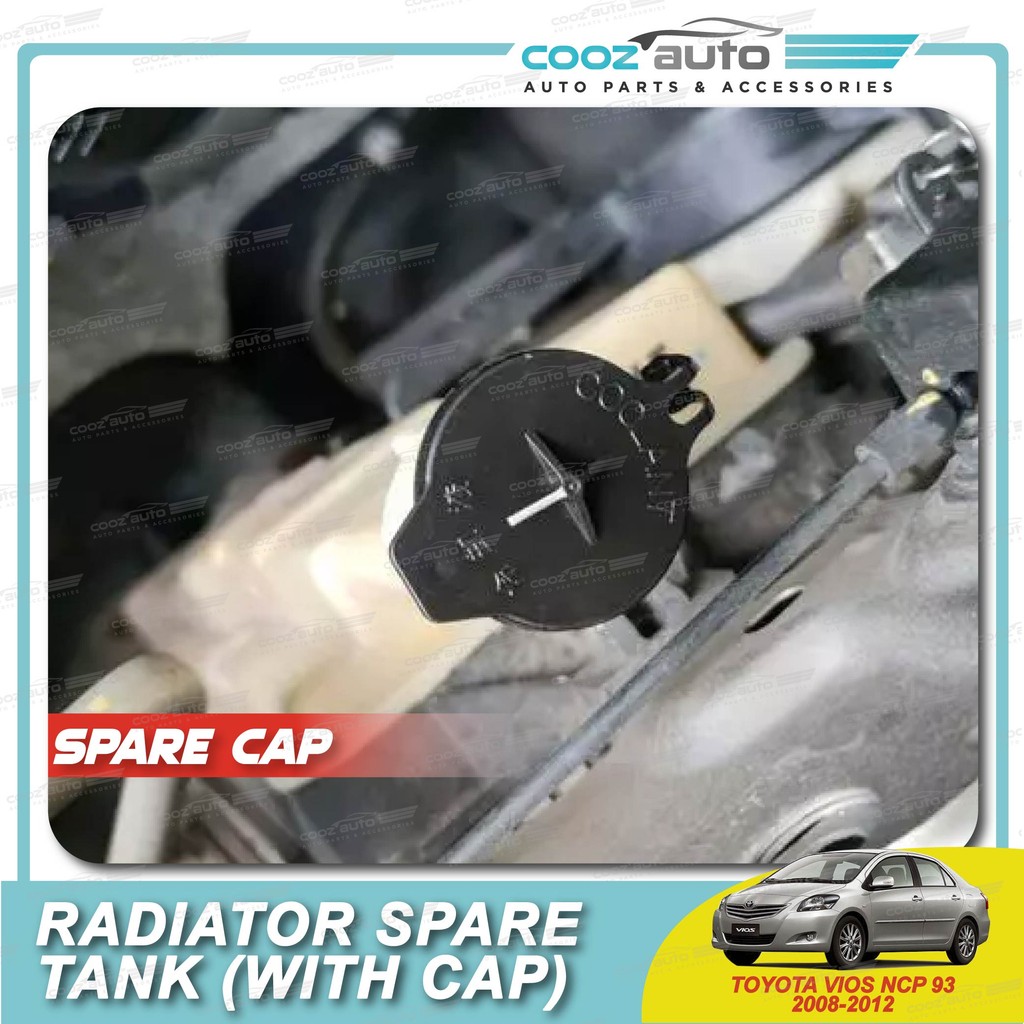Toyota Vios NCP93 2008 - 2012 Radiator Water Spare Tank Second Bottle ...