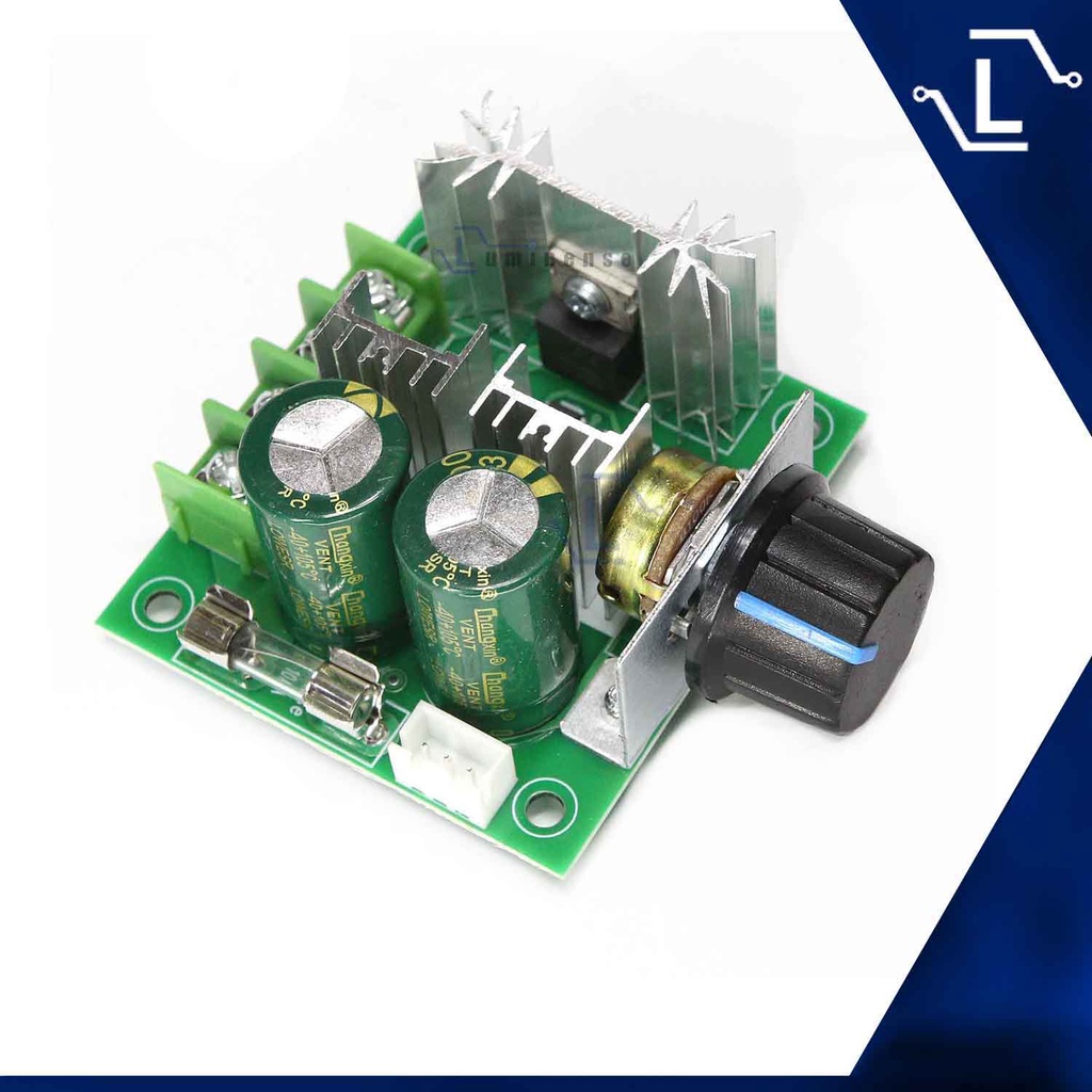 [Luminense] Speed controller 12V-40V 10A PWM DC Motor Dimmer Voltage Regulator | Shopee Malaysia