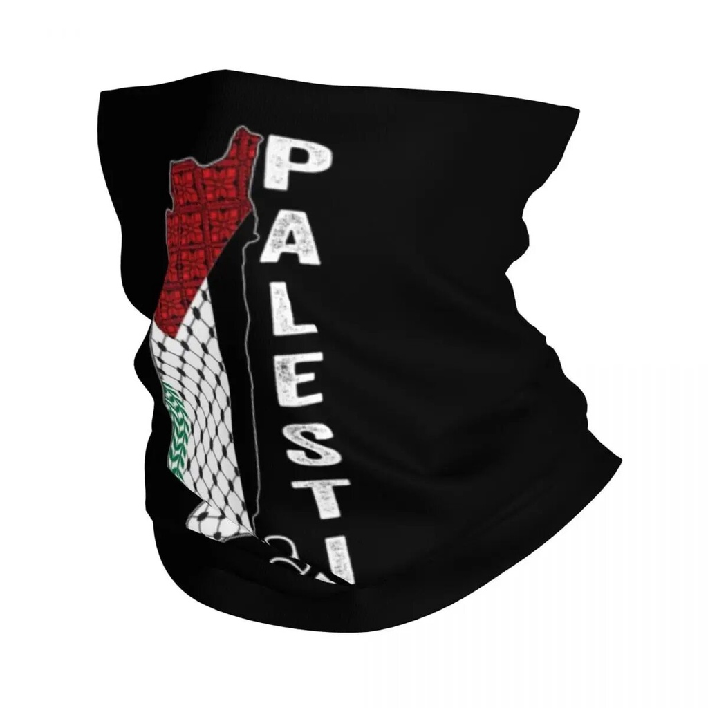 Palestinian Hatta Kufiya Folk Bandana Neck Gaiter Palestine Arabic ...