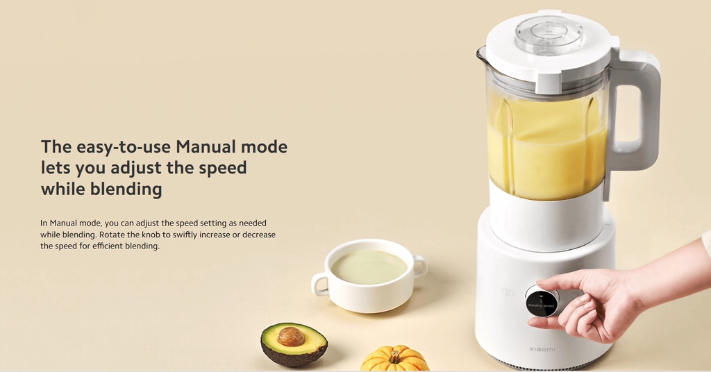 Xiaomi Smart Blender | Smart Control With App | 9 Speed Setting | 8 ...