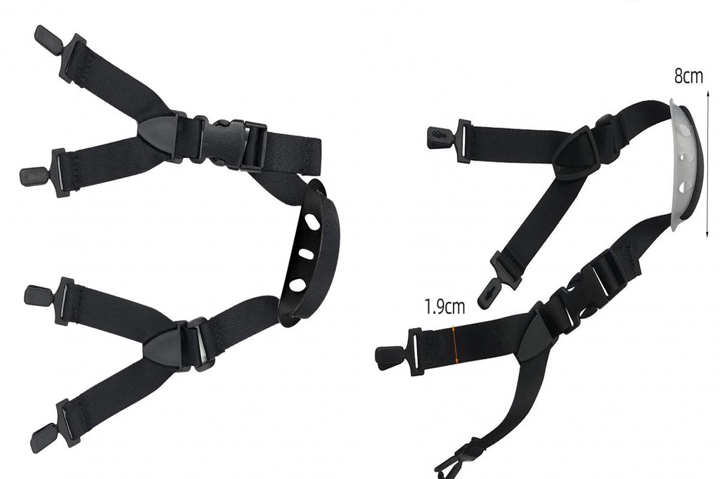 Y-shaped Adjustable Buckle Removable Hat Chin Strap Safety Helmet Chin ...
