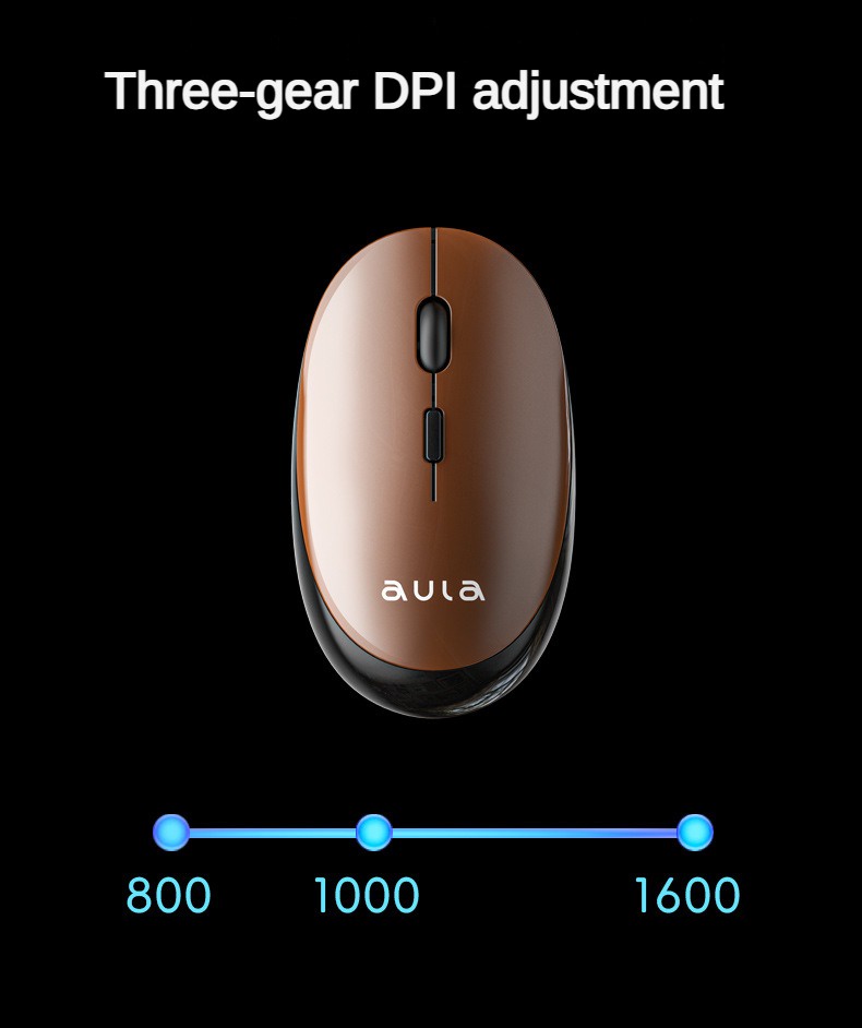 AULA-AC306 Wireless Keyboard Mouse Office Game Retro Keyboard & Mouse ...