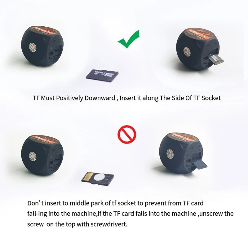 Mini Camera 1080P HD Night Vision Video Recorder Wide Angle Motion ...