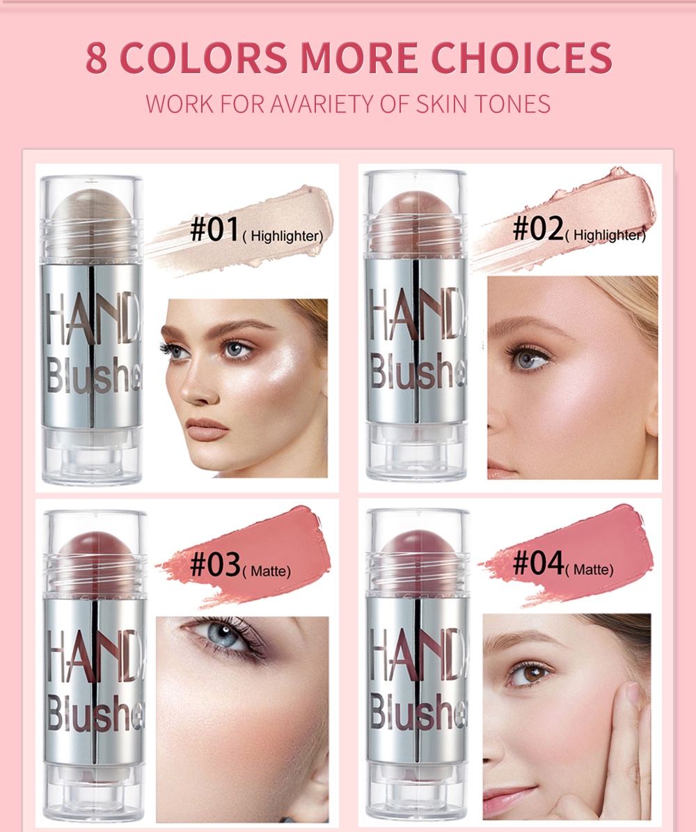 Chubby Crayon Blush Stick Moisturizing Youth Smooth Rouge Pen Blush ...