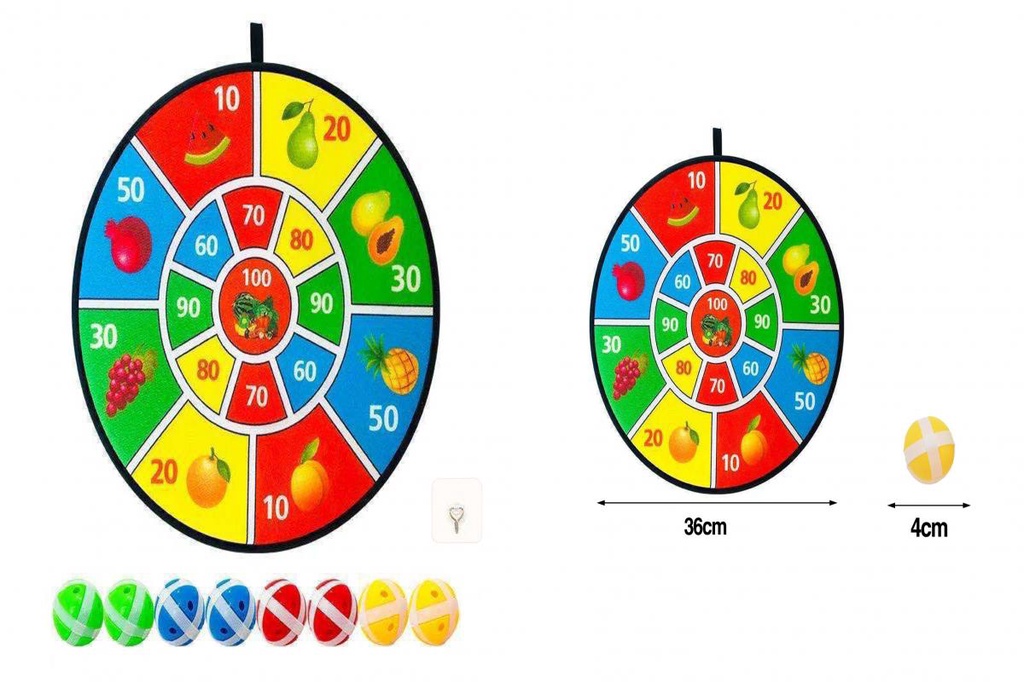 Great Stickiness Sticky Ball Dart Board Gooey Ball Dart Board Colorful ...