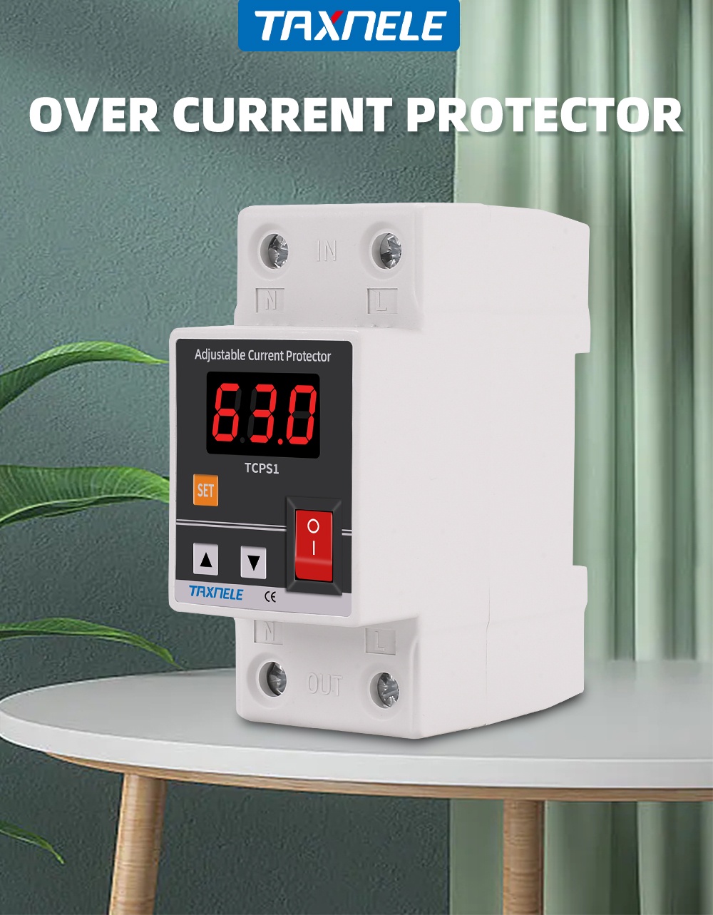 Electric Current limiter with Overload Protection Relay Electronics ...