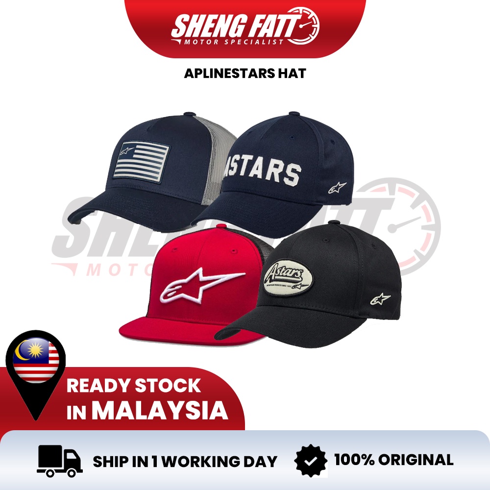ALPINESTARS 100% Original Hat / Cap Lifestyle Casual Wear Baseball Cap ...
