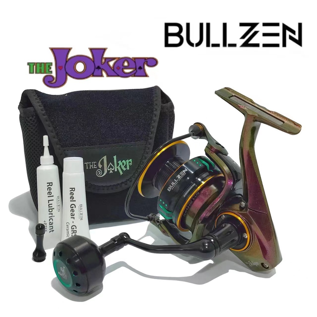 BULLZEN THE JOKER SW SPINNING FISHING REEL | Shopee Malaysia
