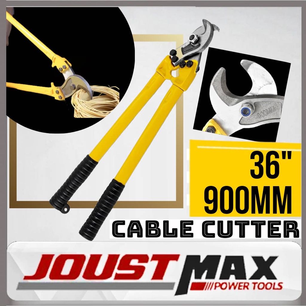 Heavy Duty Cable Cutter 36 Inch 900mm Carbon Steel Industrial Grade ...