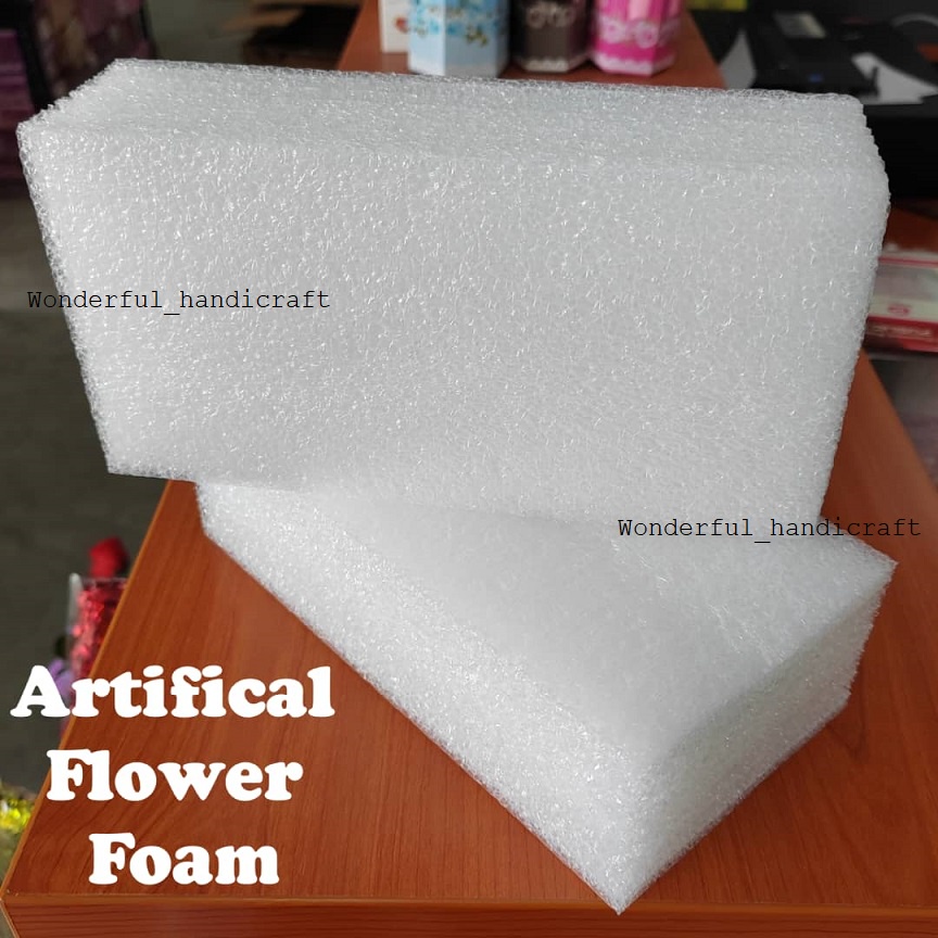 Span Bunga Tidak berhabuk / PE Foam / Floral Sponge Pe Foam | Shopee ...