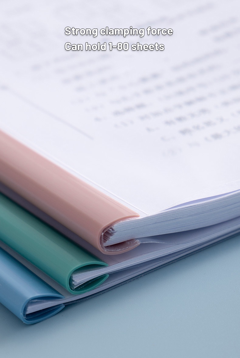 Thicken Folder A4 Plastic File Bag Office Organizers Document Organizer ...