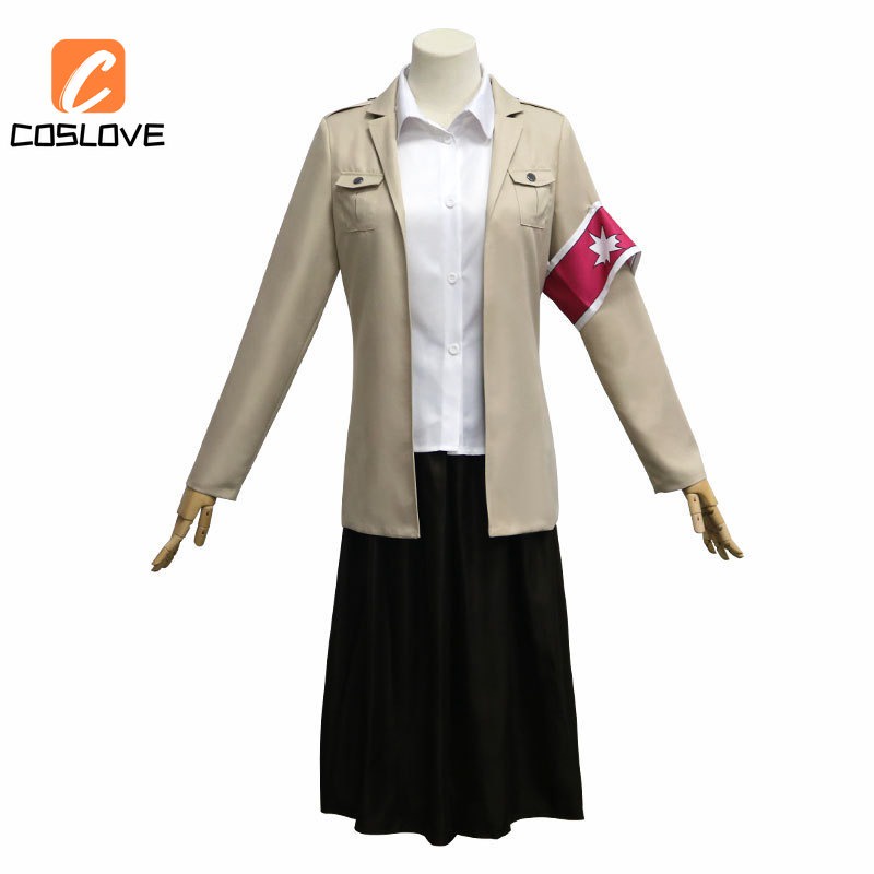 Attack on Titan Pieck Finger Cosplay Full Set Costume Suit For Woman ...