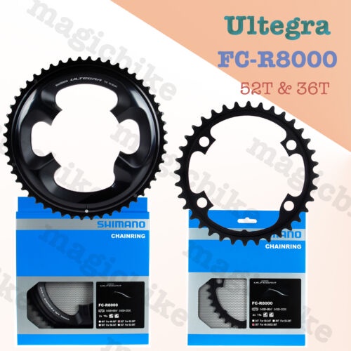 SHIMANO ULTEGRA chainring 2x11-speed R8000 FC-R8000 chain ring 50t 52t 53t 53-39t 36t 34t R8100 ...