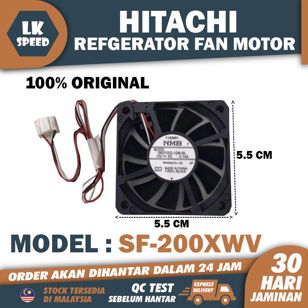 (100%ORIGINAL) SF-200XWV HITACHI WASHING MACHINE DC COOLING FAN BOARD ...