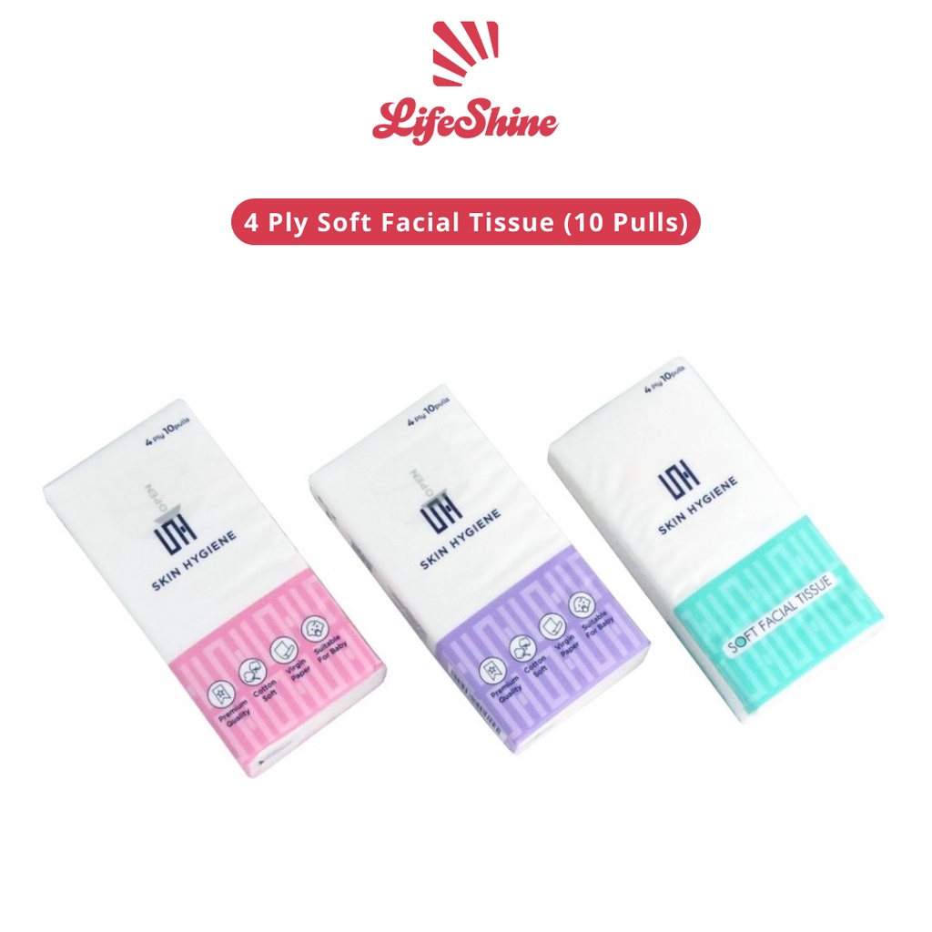 Skin Hygiene Soft Pocket 4 Ply Tissue (10 Pulls) | Shopee Malaysia