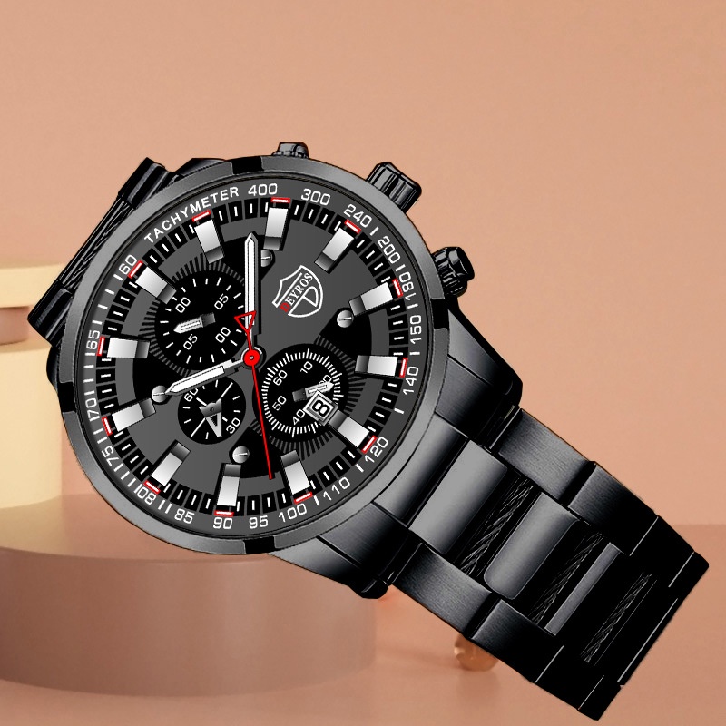 Men's Watch with Bracelet 2023 New Men's Watch Fashion Business ...