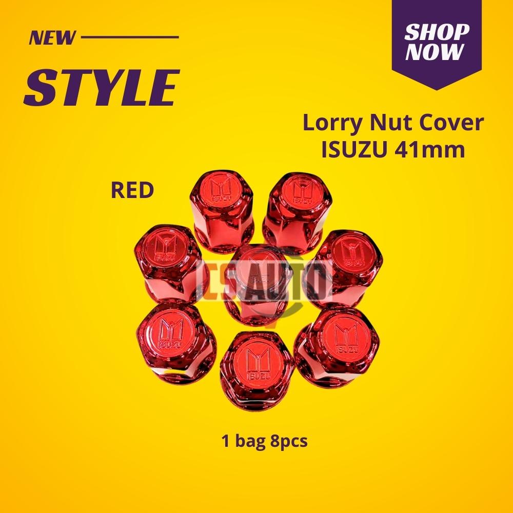 CS 8pcs Nut Cover Thailand Nat Tayar Lorry Truck 41mm Hino 300 ...