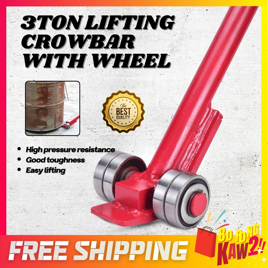 Seamless Thick Steel Pipe Bearing 3 Ton Heavy Duty Lifting Crowbar with ...