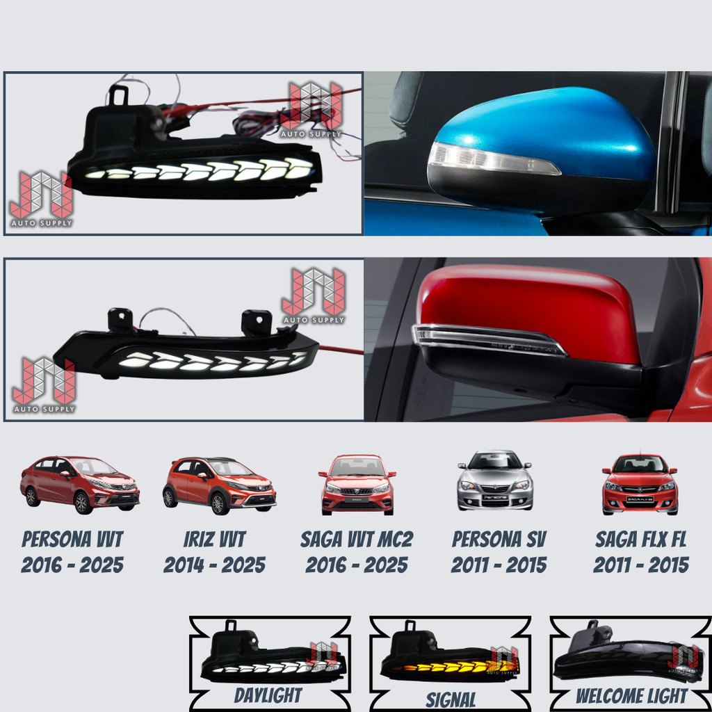 Proton Saga FLX VVT 2011 - 2025 Persona Iriz VVT MC2 Preve Dragon Scale ...