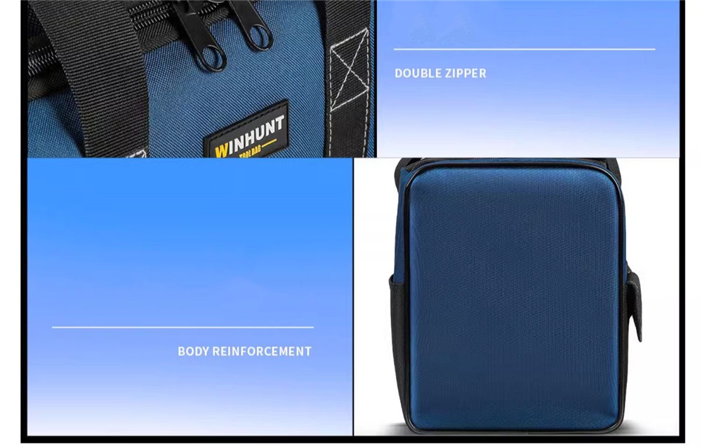 Winhunt Square Tool Bag Waterproof Multi Pockets Tool Organizer Tool ...