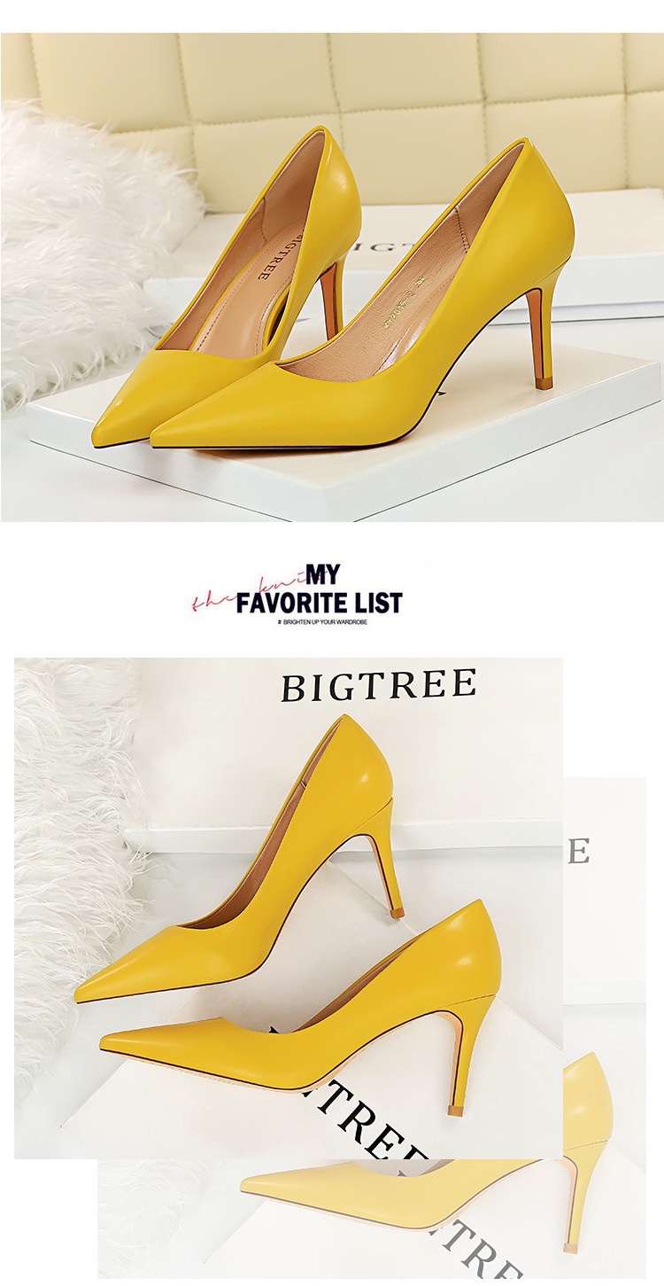 Big Tree High Heels Fashion Large Size Slimmer Look | Shopee Malaysia